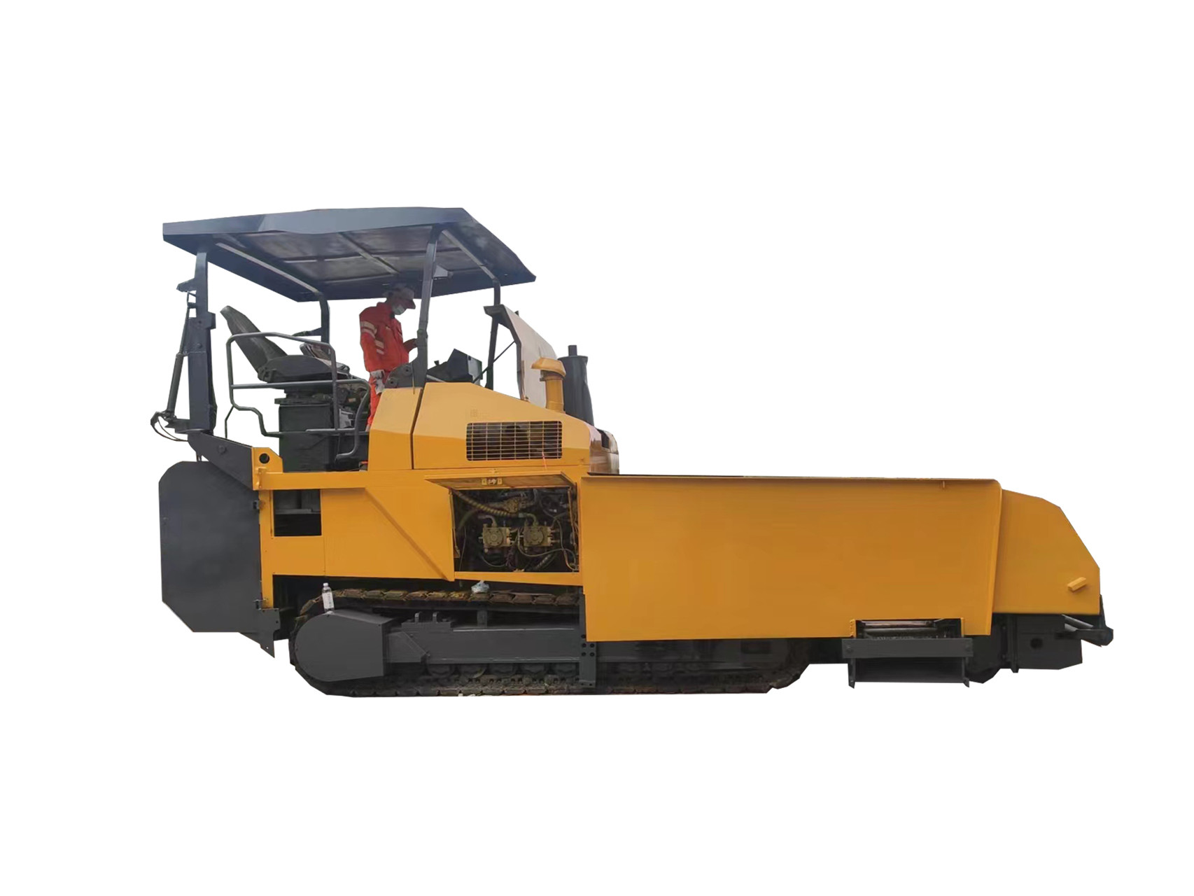 TLJ-1000 Slipform Paver Shoulder Soil Construction Slip Form Paver