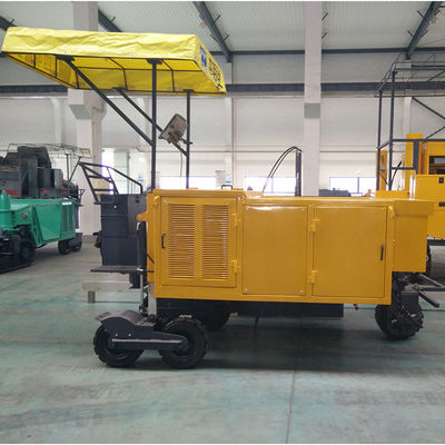 Highly Maneuverable Slipform Paver For Curbs Slope Protection And ...