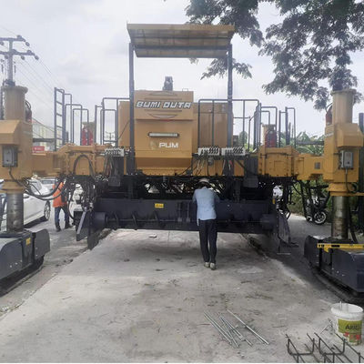 6 Meter Cement Concrete Slip Form Paver With High Vibration Frequency