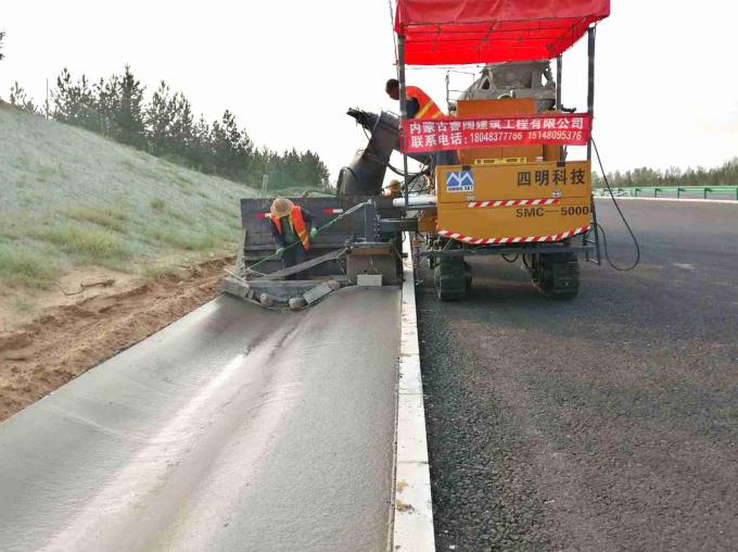 2.5m Wide Concrete Slip Form Paver SMC-5000 Concrete Slip Form Machine