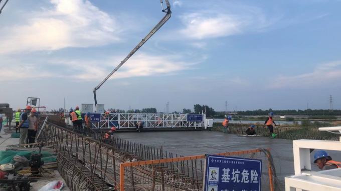 Modular Concrete Sliding Mode Paver 16m Width Slip Form Machine