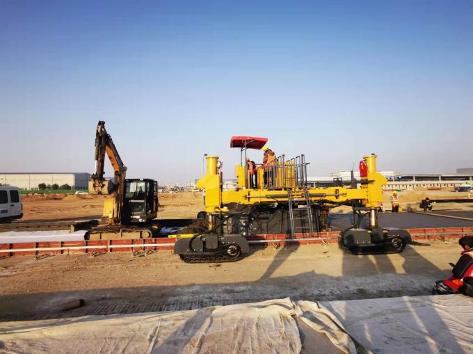 6000mm Width Slipform Paver For Urban Roads Airport Runway And Port ...