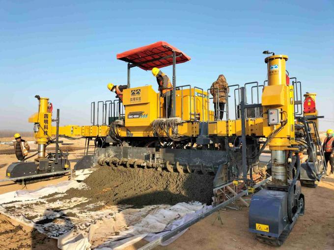 6000mm Width Slipform Paver For Urban Roads Airport Runway And Port ...