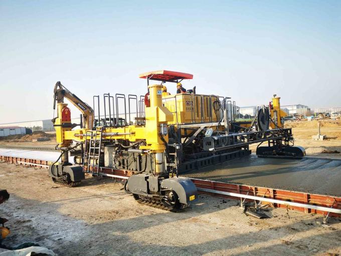 6000mm Width Slipform Paver For Urban Roads Airport Runway And Port ...
