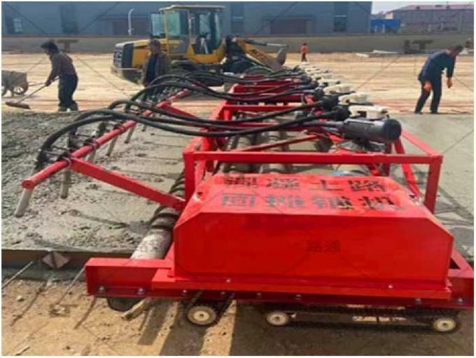 Electric Drum Roller Slipform Paver Floor Concrete Leveling Machine